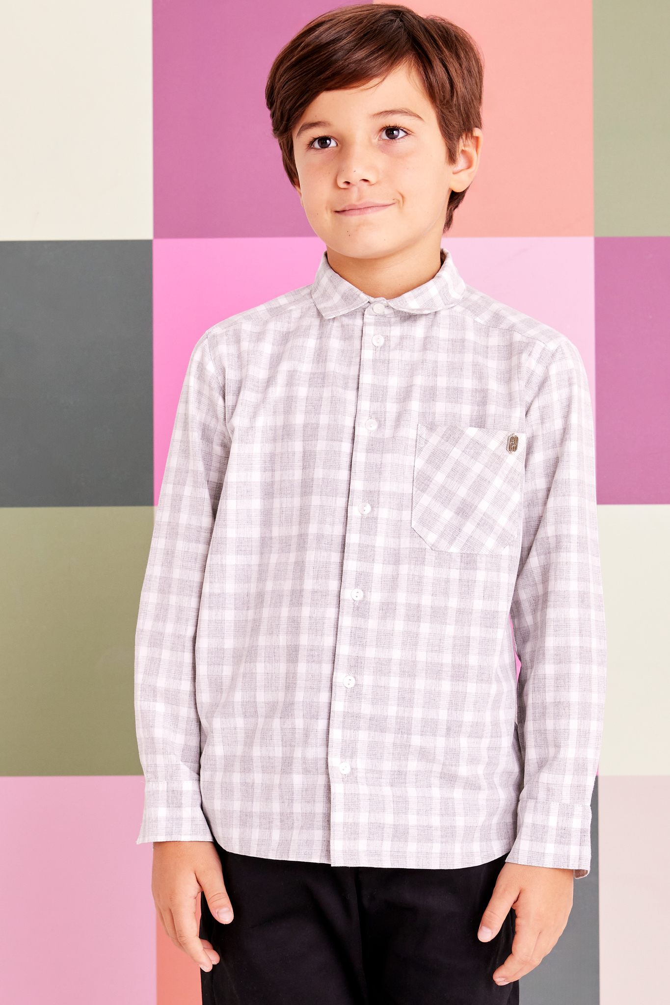 CAMISA DIMITRI CINZA | BOYS PORTI